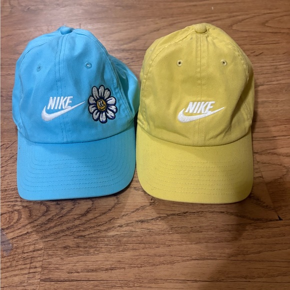 Nike | Accessories | Nike Blue And Yellow Capshat | Poshmark